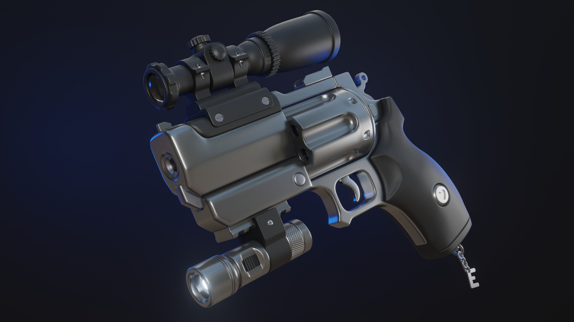 ArtStation - Metal Revolver