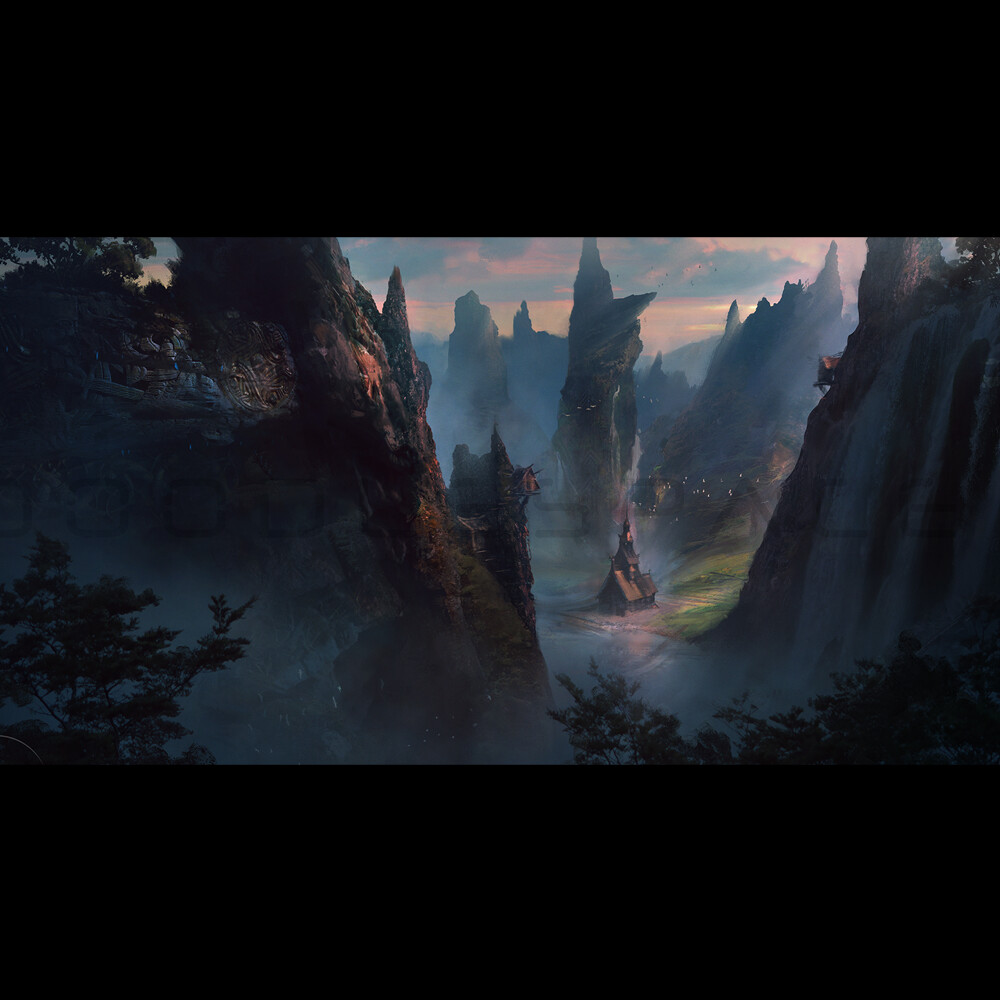 ArtStation - A Secret Valley