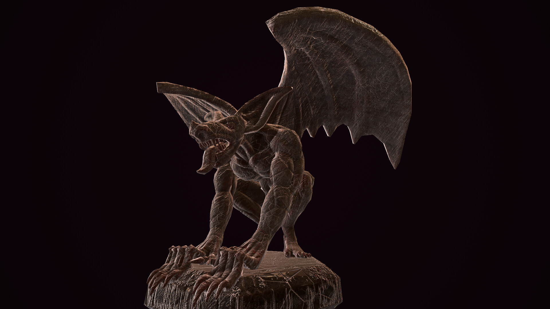 ArtStation - Stone Gargoyle