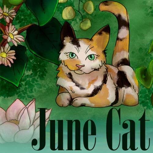 ArtStation - Calendar Project - June Cat