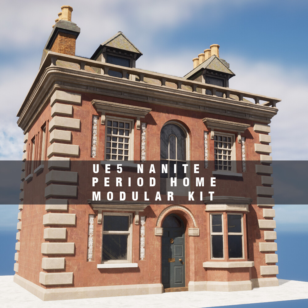 ArtStation - UE5 Period Home Modular Kit