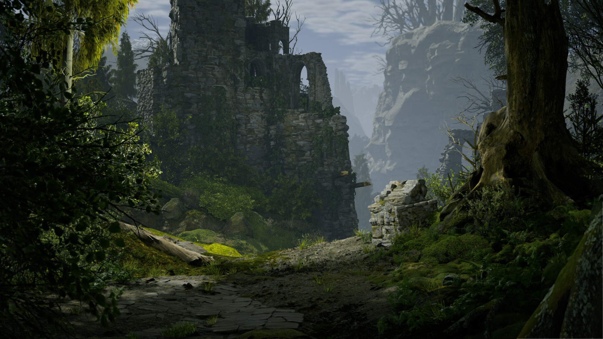 ArtStation - Dark Fantasy Forest UE5