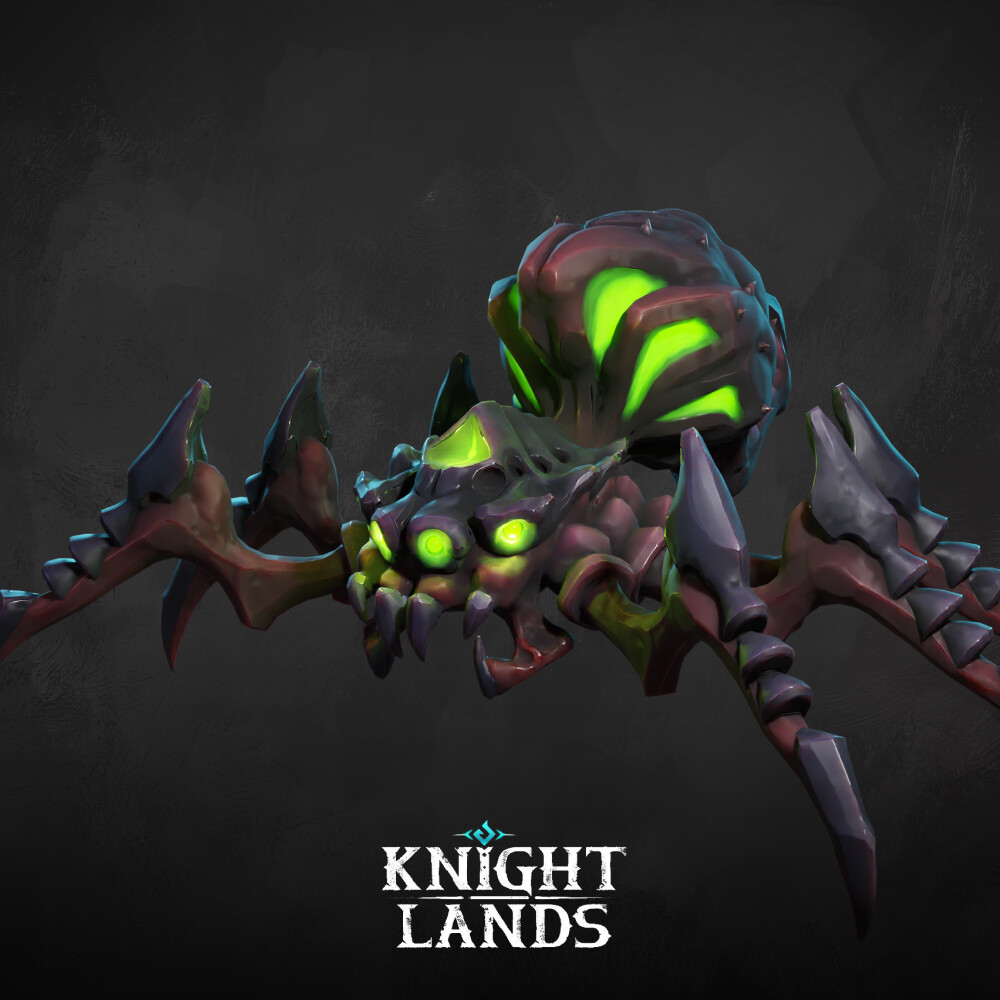 ArtStation - Knight Lands - Spiders