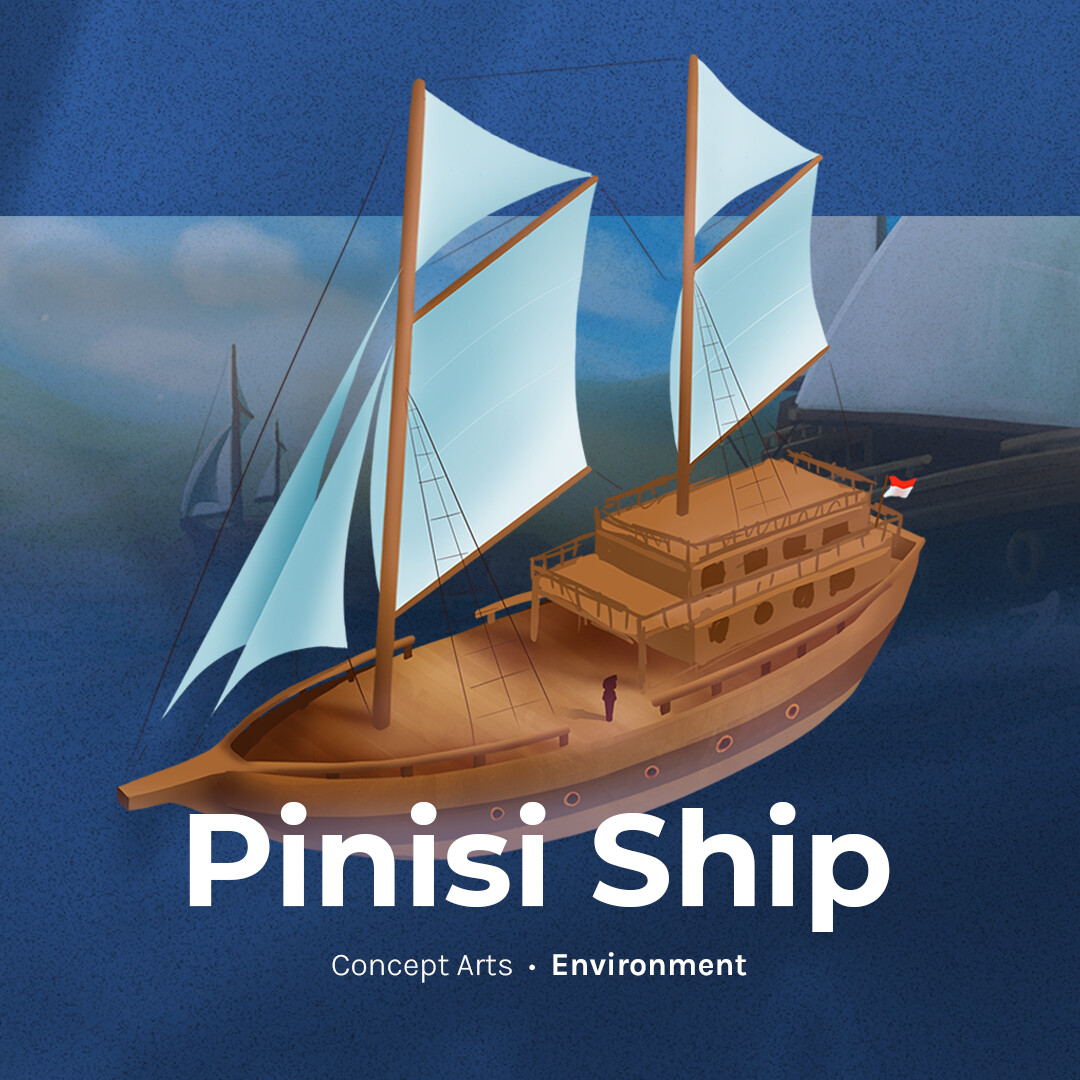 ArtStation - Pinisi Ship [Environment]
