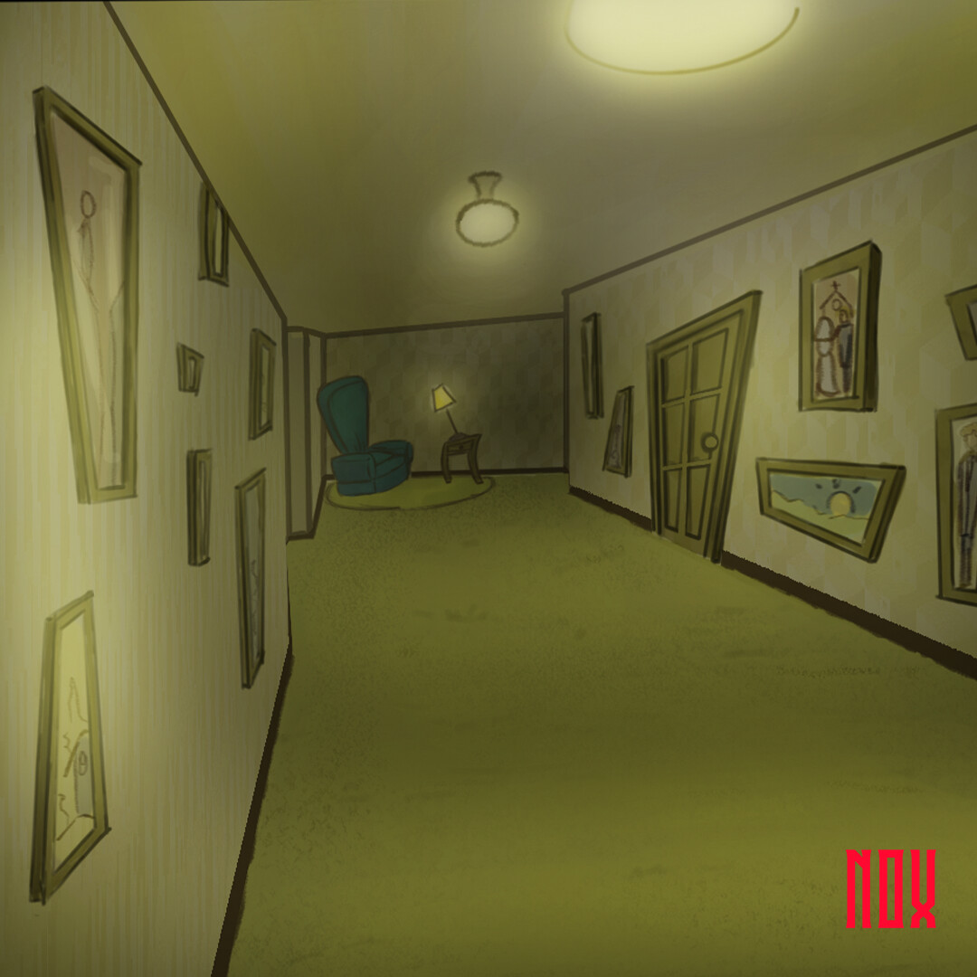 ArtStation - Concept of NOX: The house environment