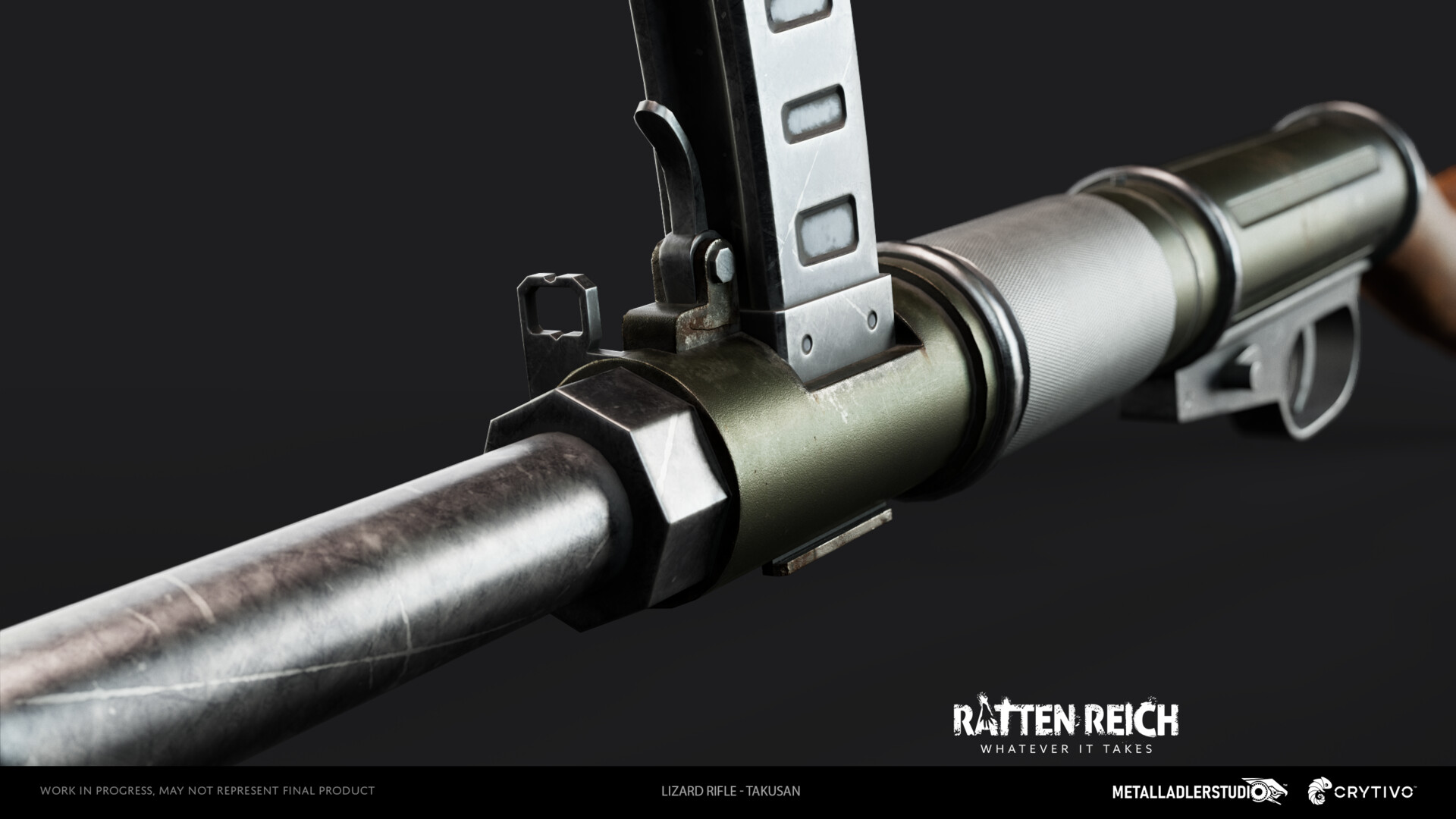 ArtStation - Lizard rifle -Takusan