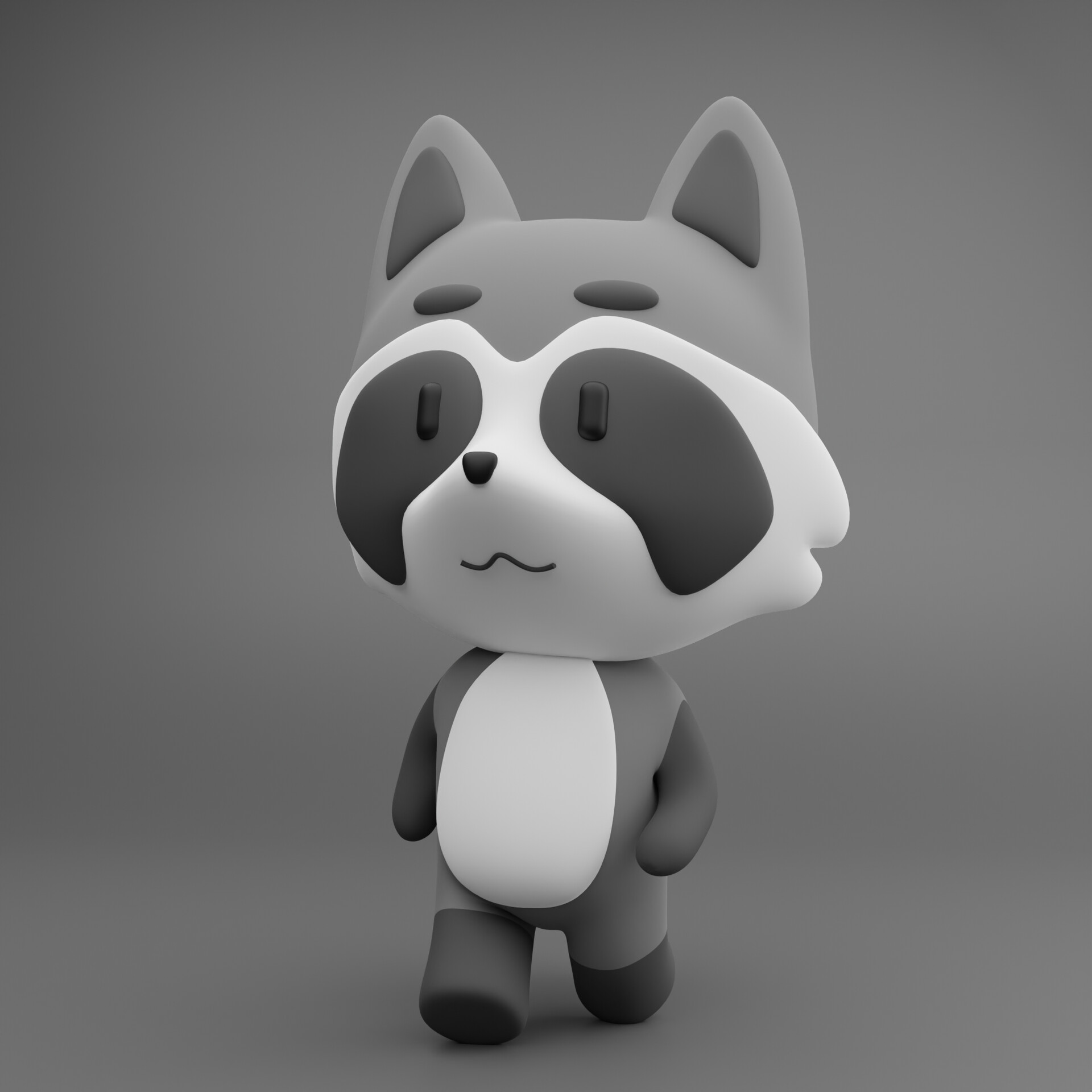 ArtStation - Raccoon