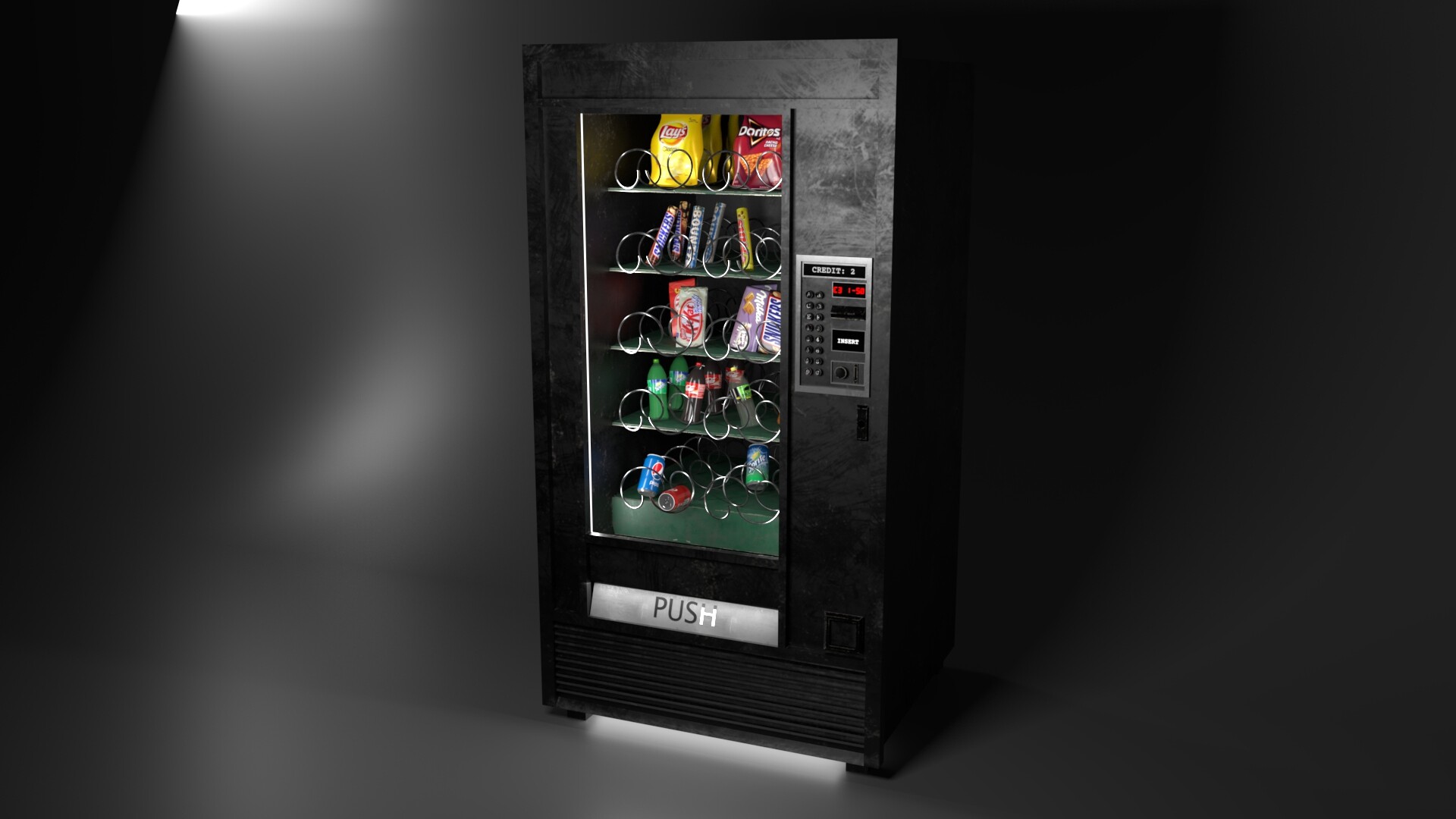 ArtStation - 3D Vending machine