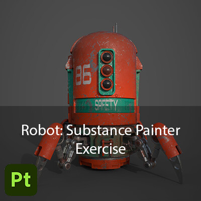 ArtStation - Robot Texture Practice