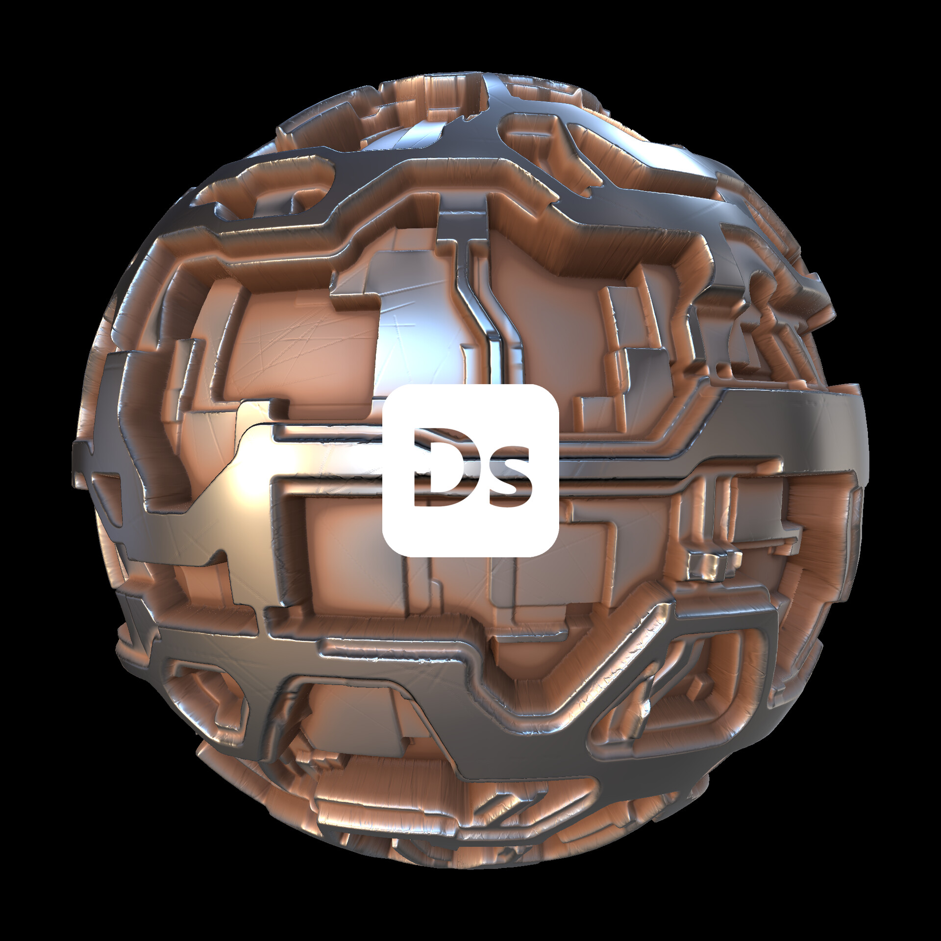 ArtStation - Stylized SCIFI Adobe Substance 3D Designer