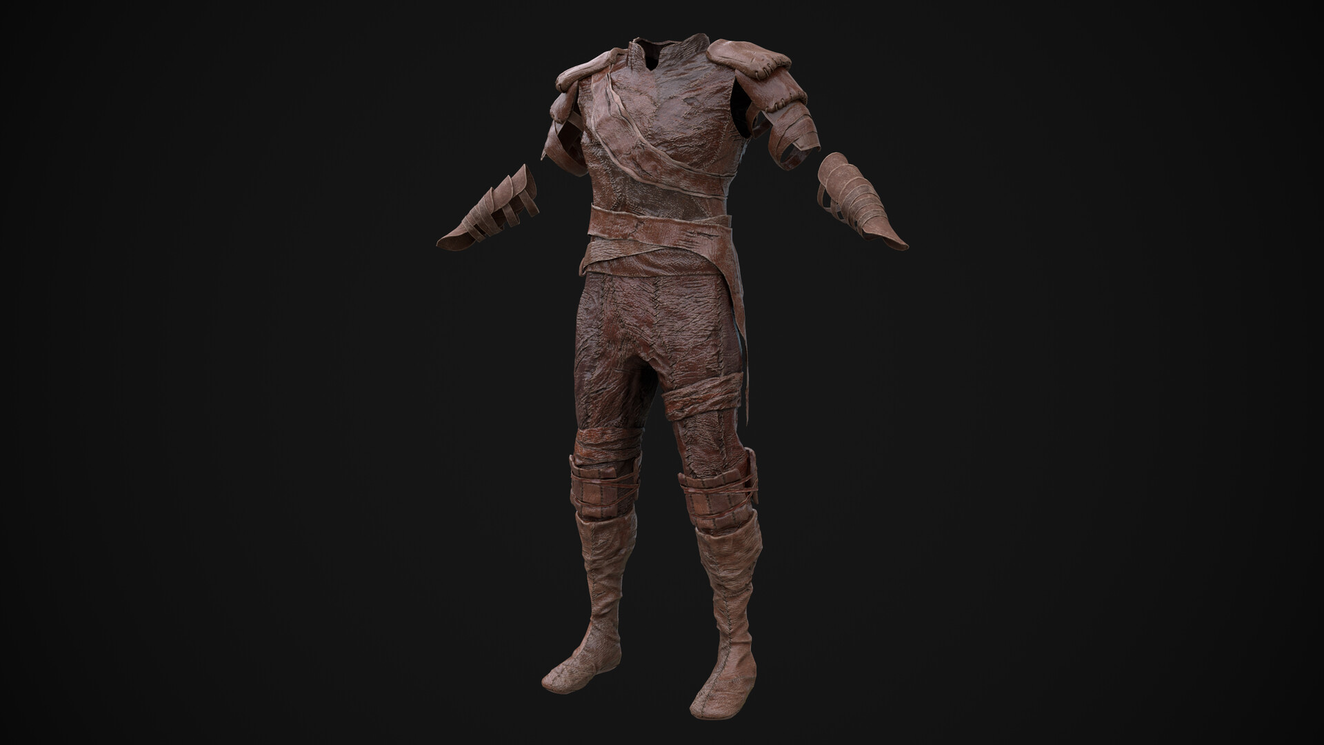 ArtStation - Leather Armor