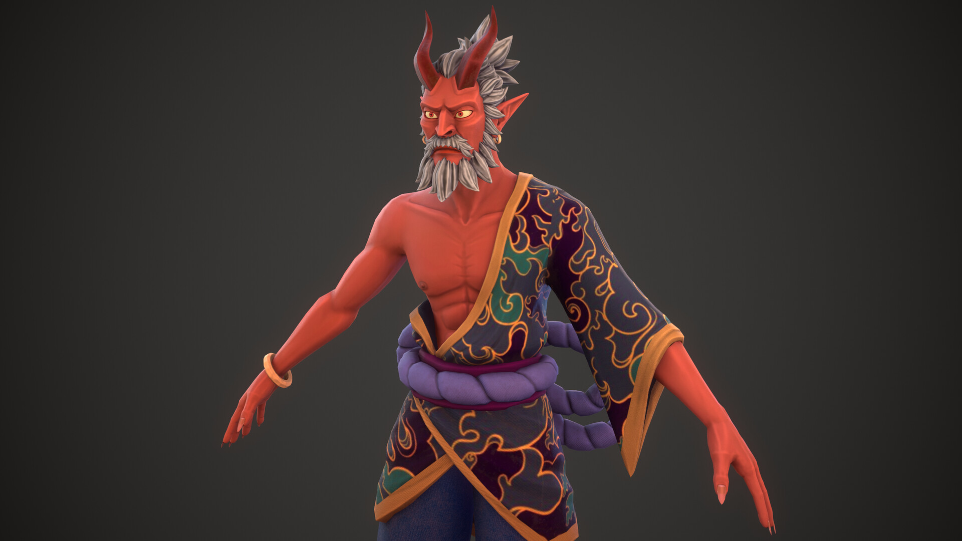 ArtStation - Elder Oni