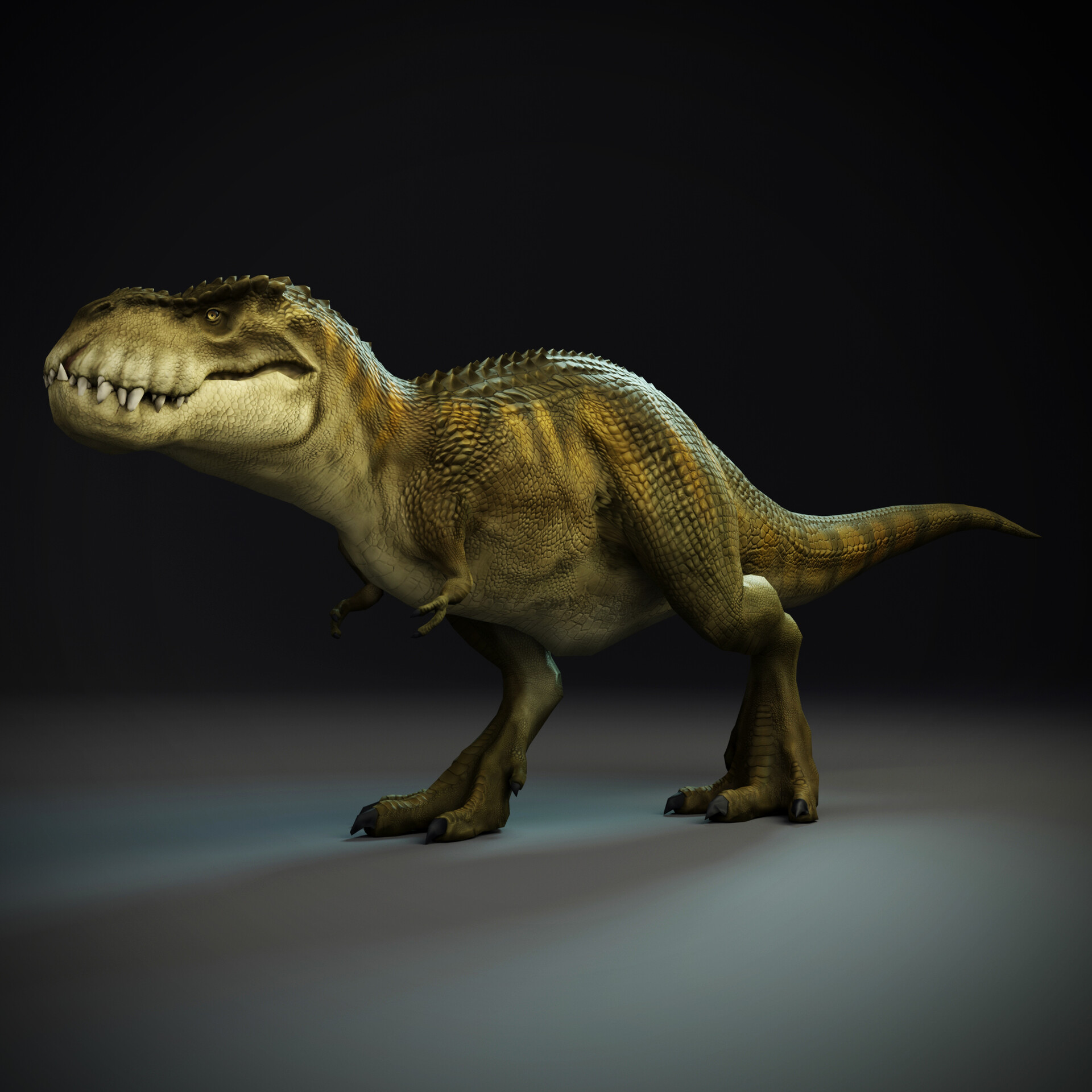 ArtStation - Trex Walk cycle