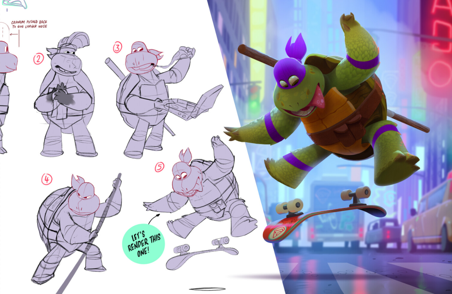 ArtStation - Teenage Mutant Ninja Turtles Revamp