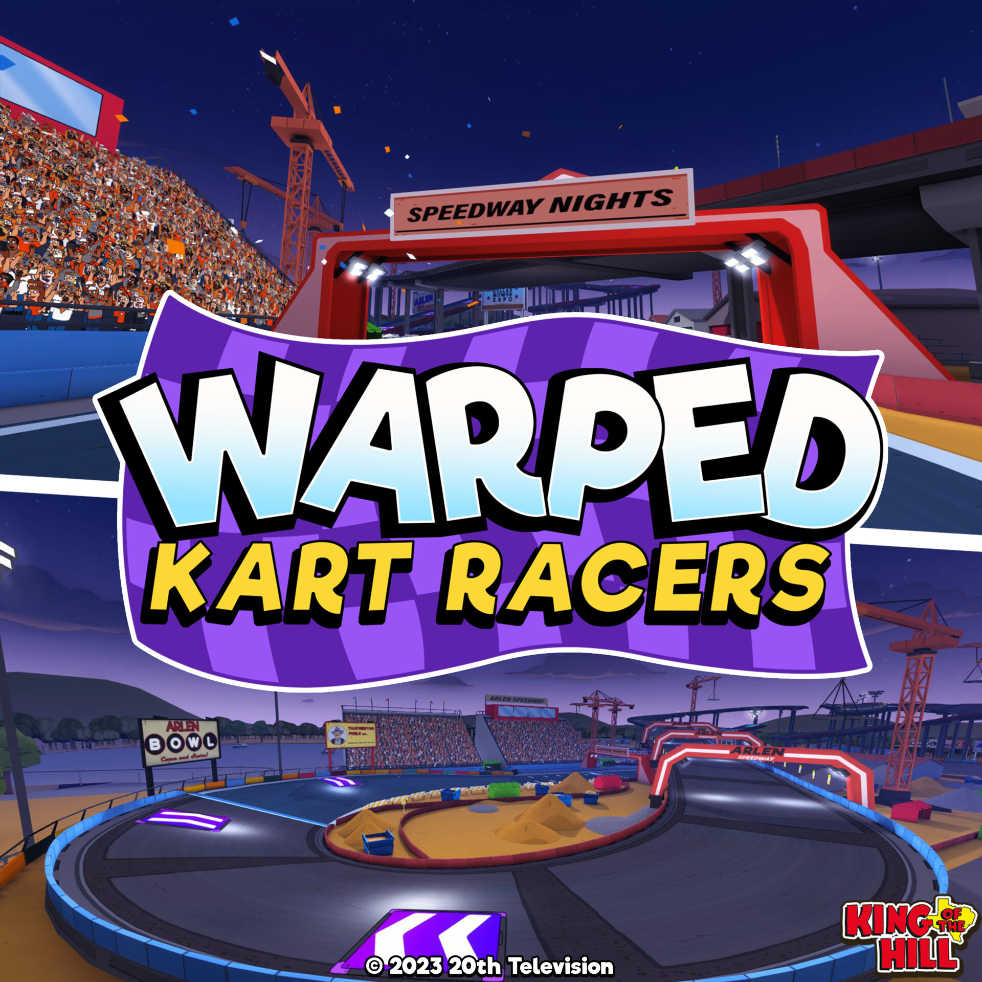 ArtStation - Warped Kart Racers: Speedway Nights - Lighting