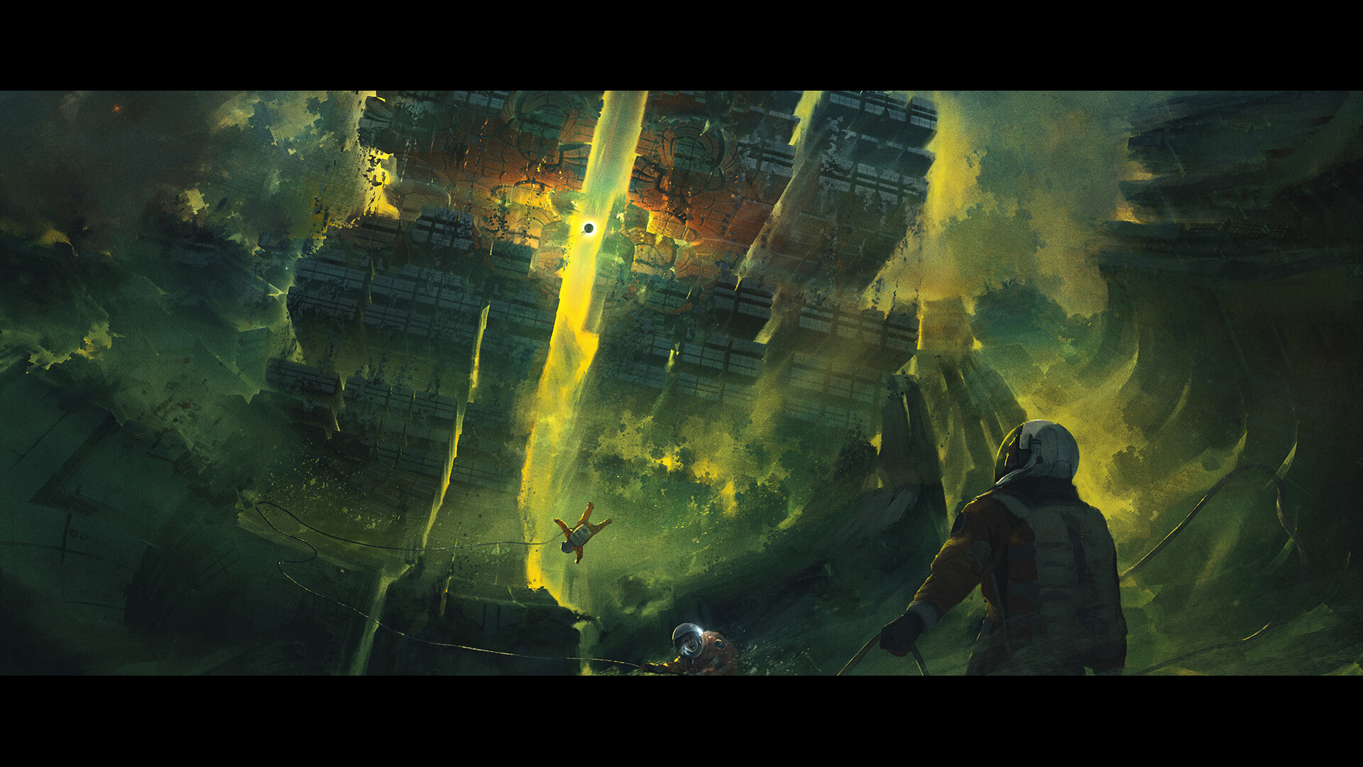 ArtStation - Into the Void - Atom Hawk Challenge