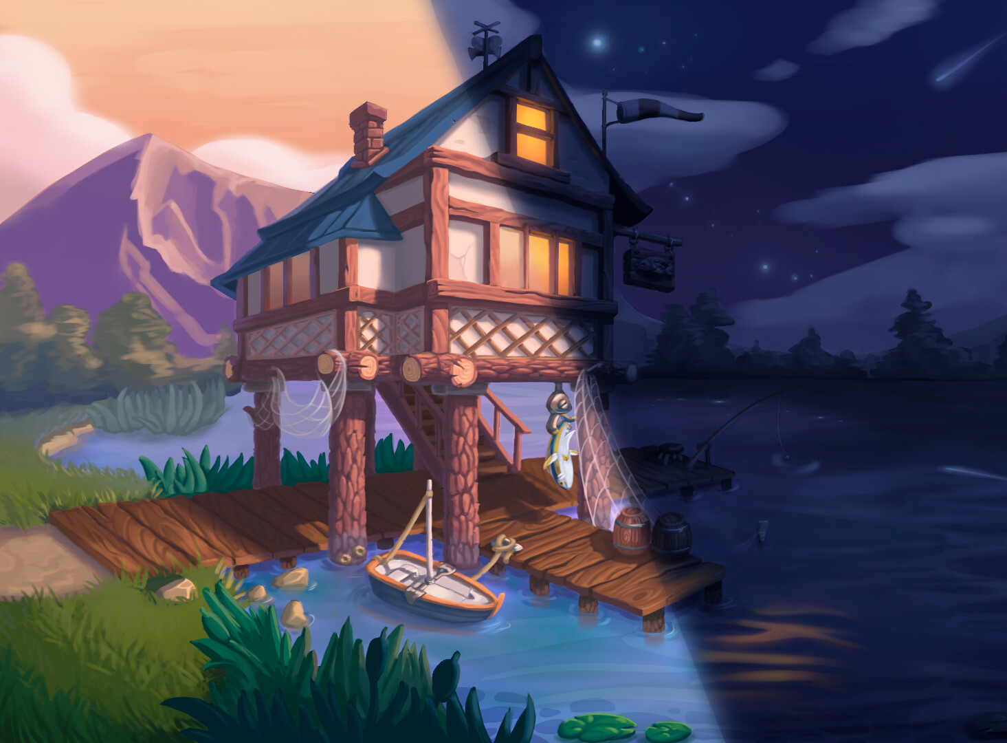 ArtStation - Fisherman's House
