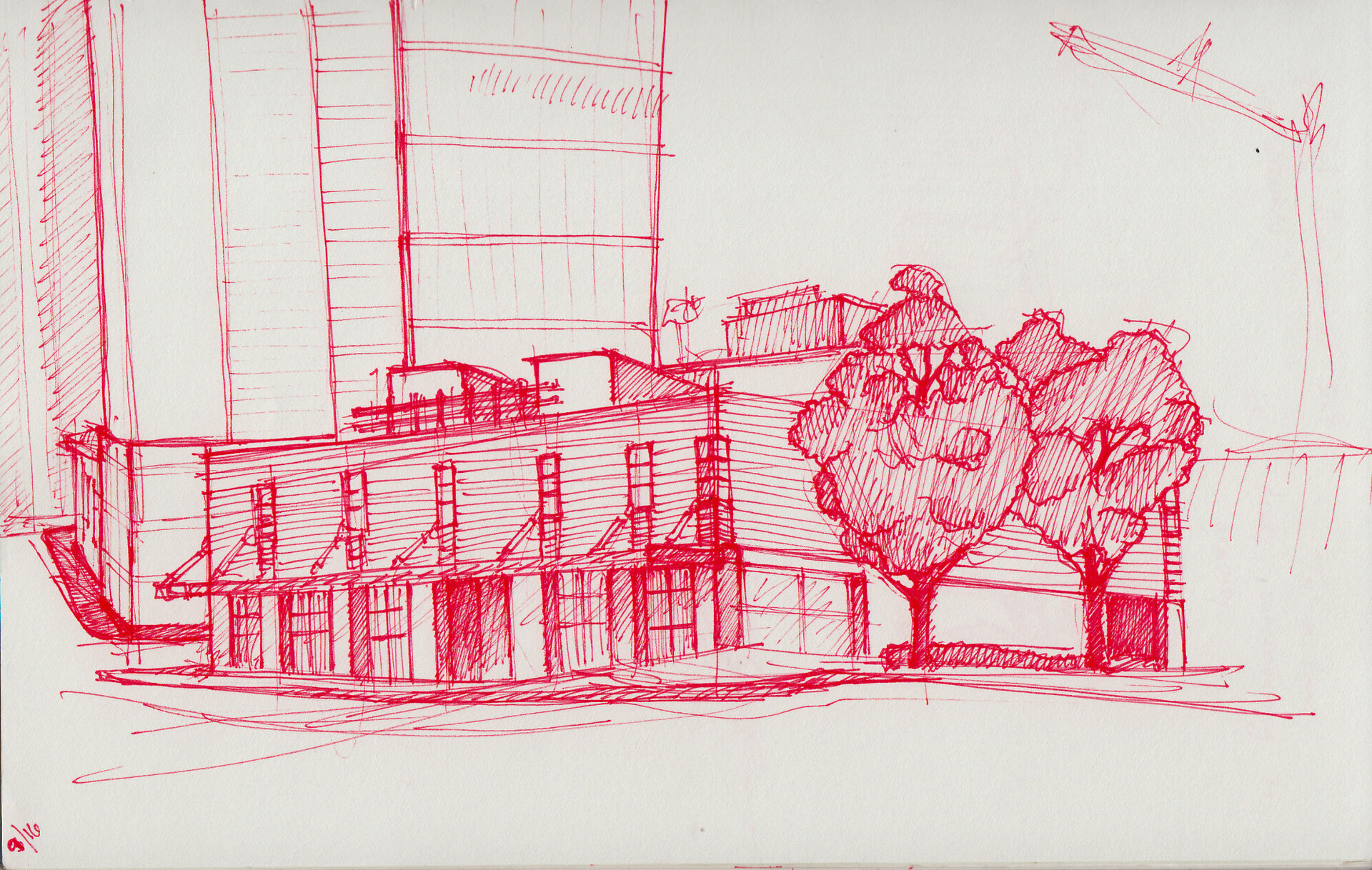 ArtStation - Seattle Urban Sketching