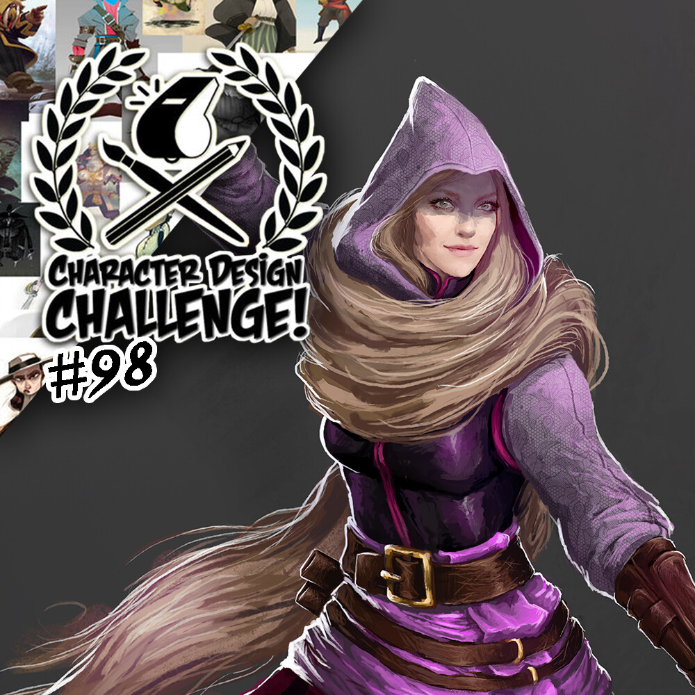 ArtStation - Rapunzel - CDC#98 - 02/23