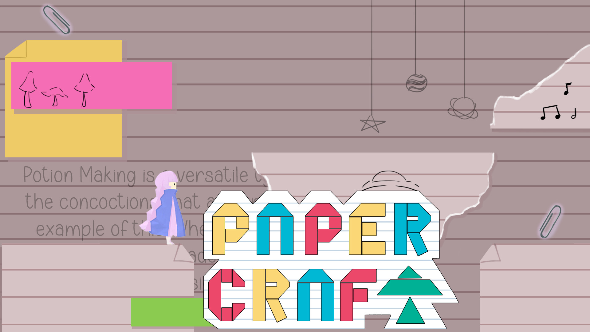 ArtStation - Paper Craft: Level art