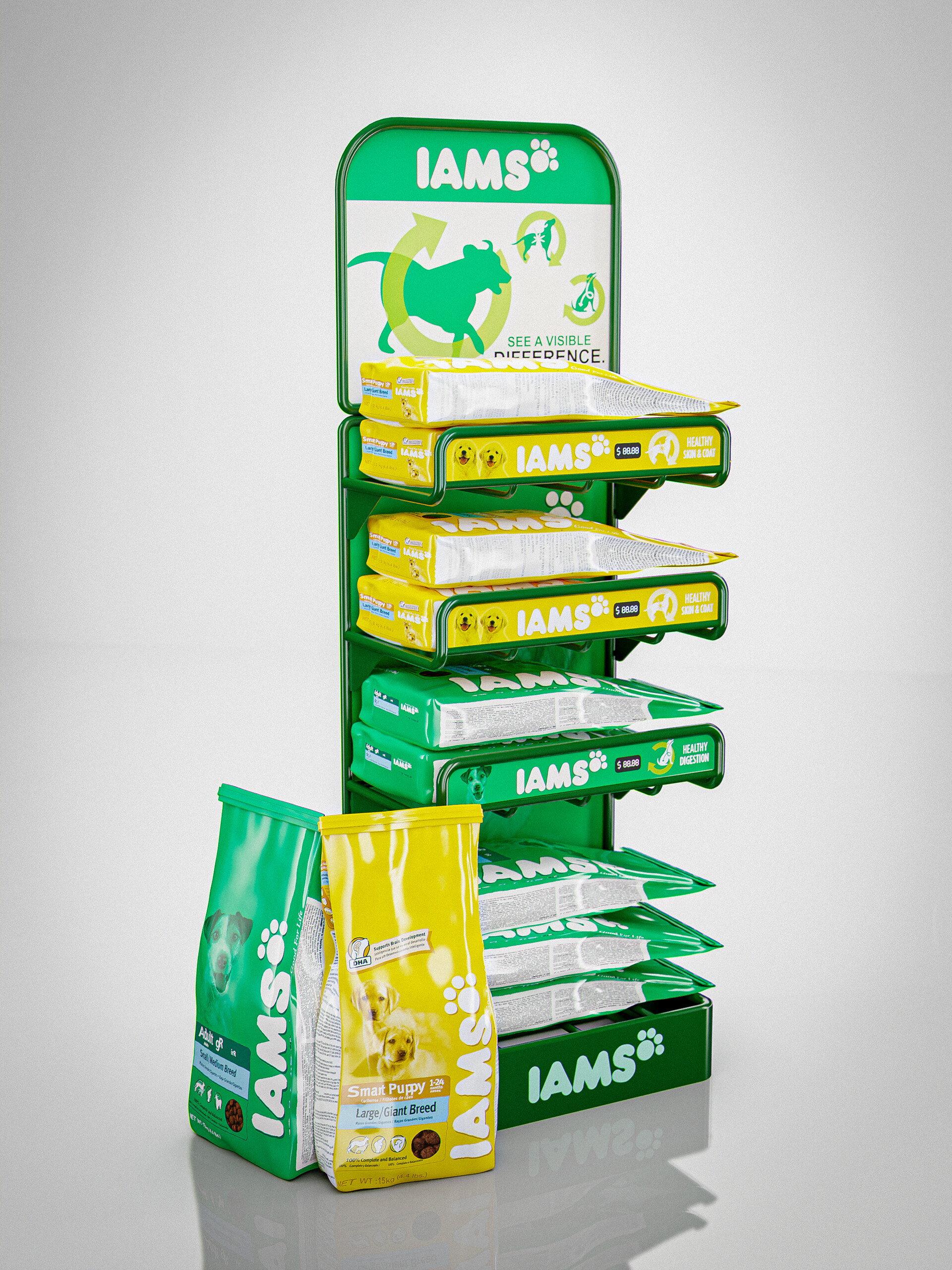 ArtStation - IAMS Food Bags - Retail Rack / Display