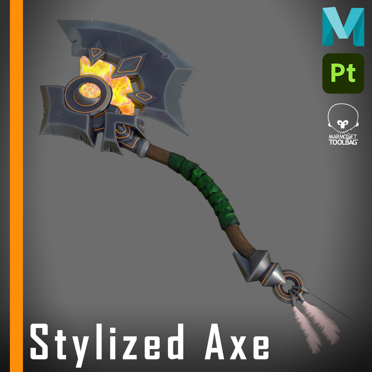 ArtStation - Stylized Axe