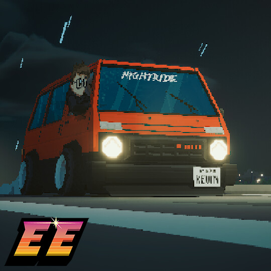 ArtStation - Endless Engines Challenge - NIGHTRIDE