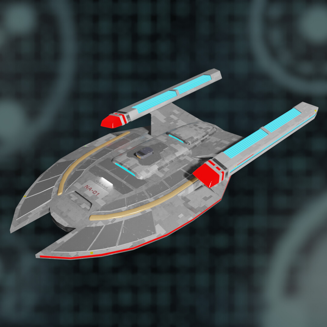 ArtStation - Star Trek - Texas-Class Fanart (USS Aledo)