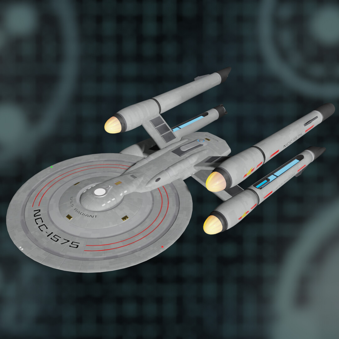 ArtStation - Star Trek - Radiant-Class Fanart