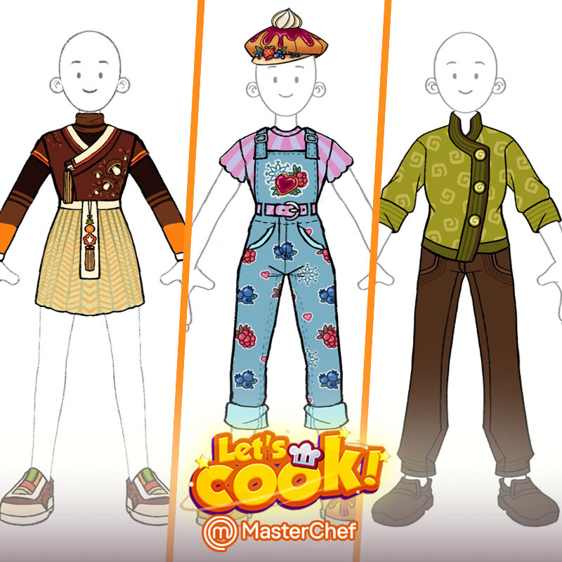 Johanna Girard - MasterChef Let's Cook! Outfits concepts