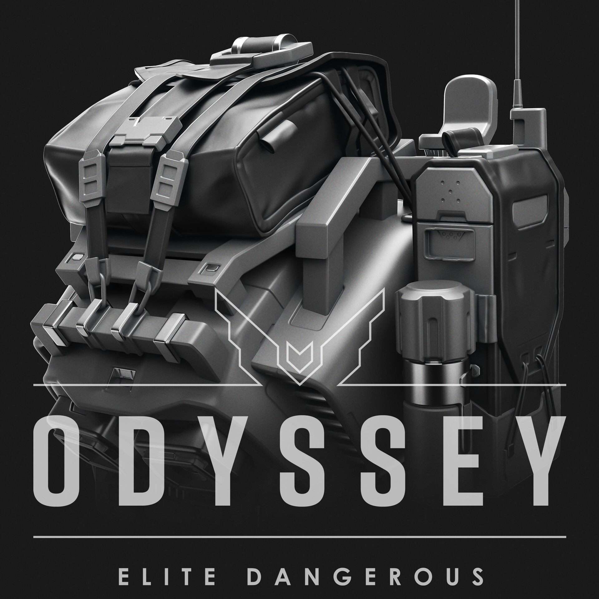 ArtStation - Elite Dangerous: Odyssey backpack