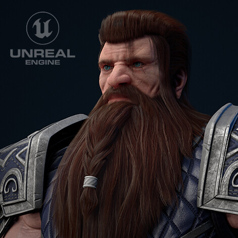 ArtStation - Dwarf Warrior