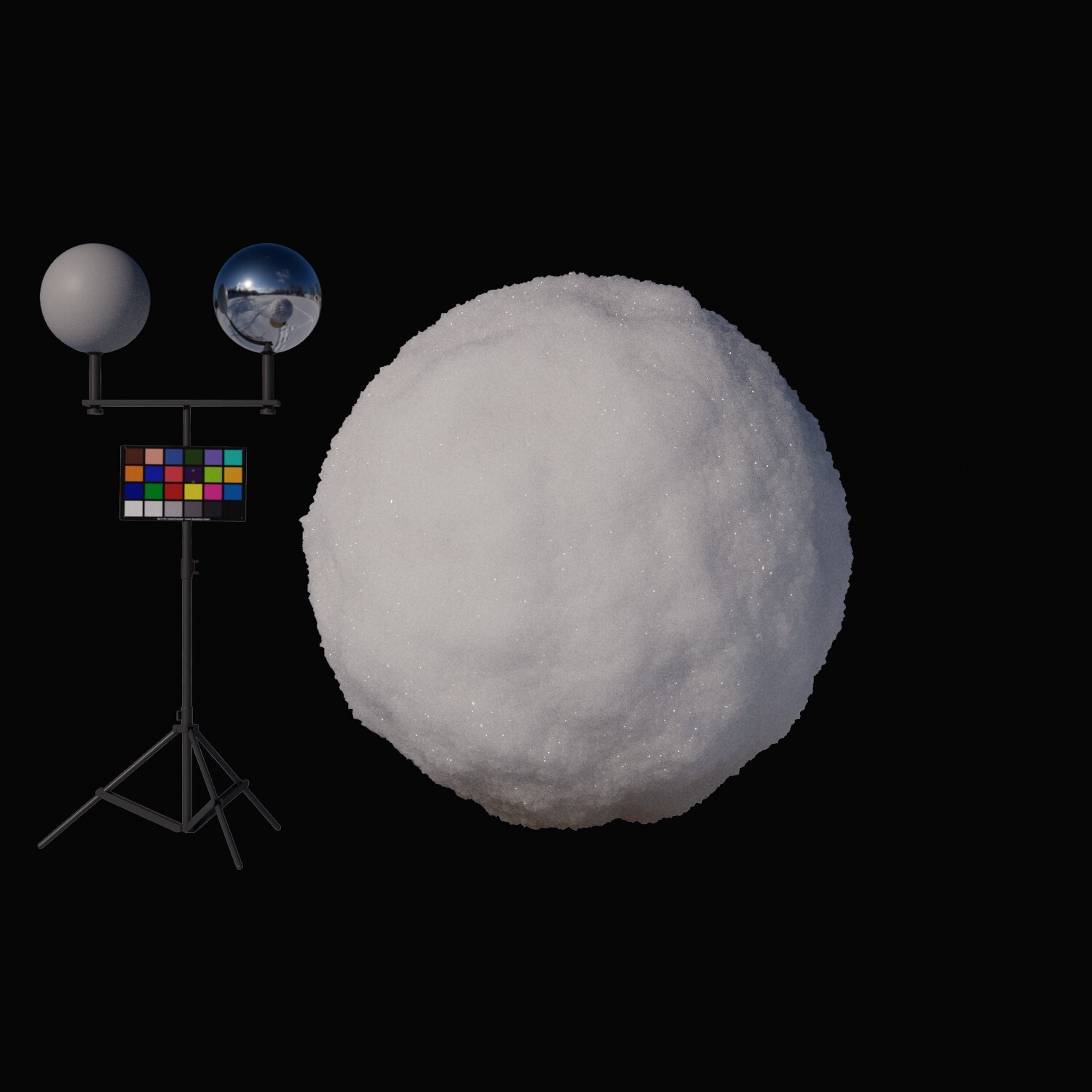 ArtStation - Snow material study