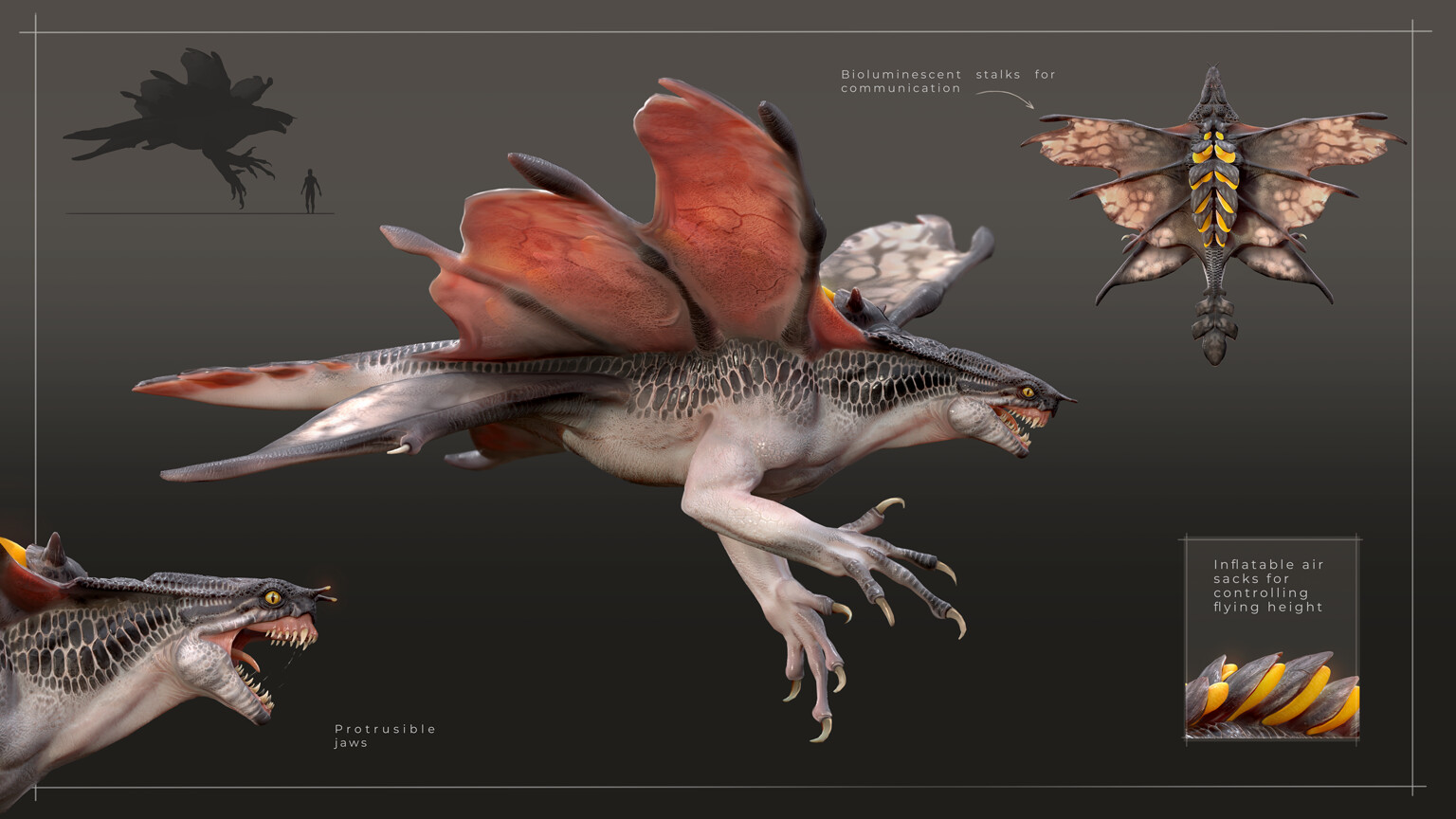 ArtStation - Varex - Apex Sky Predator