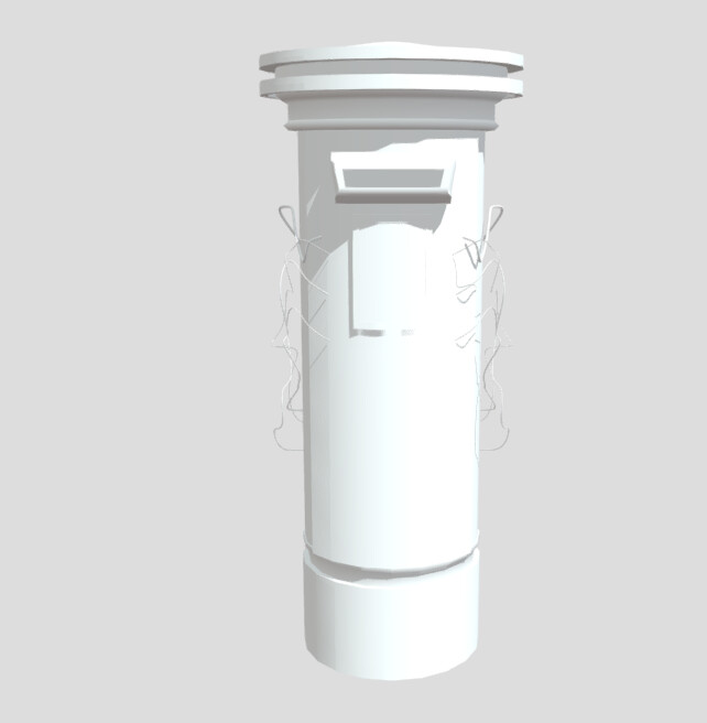 ArtStation - Futuristic Mailbox