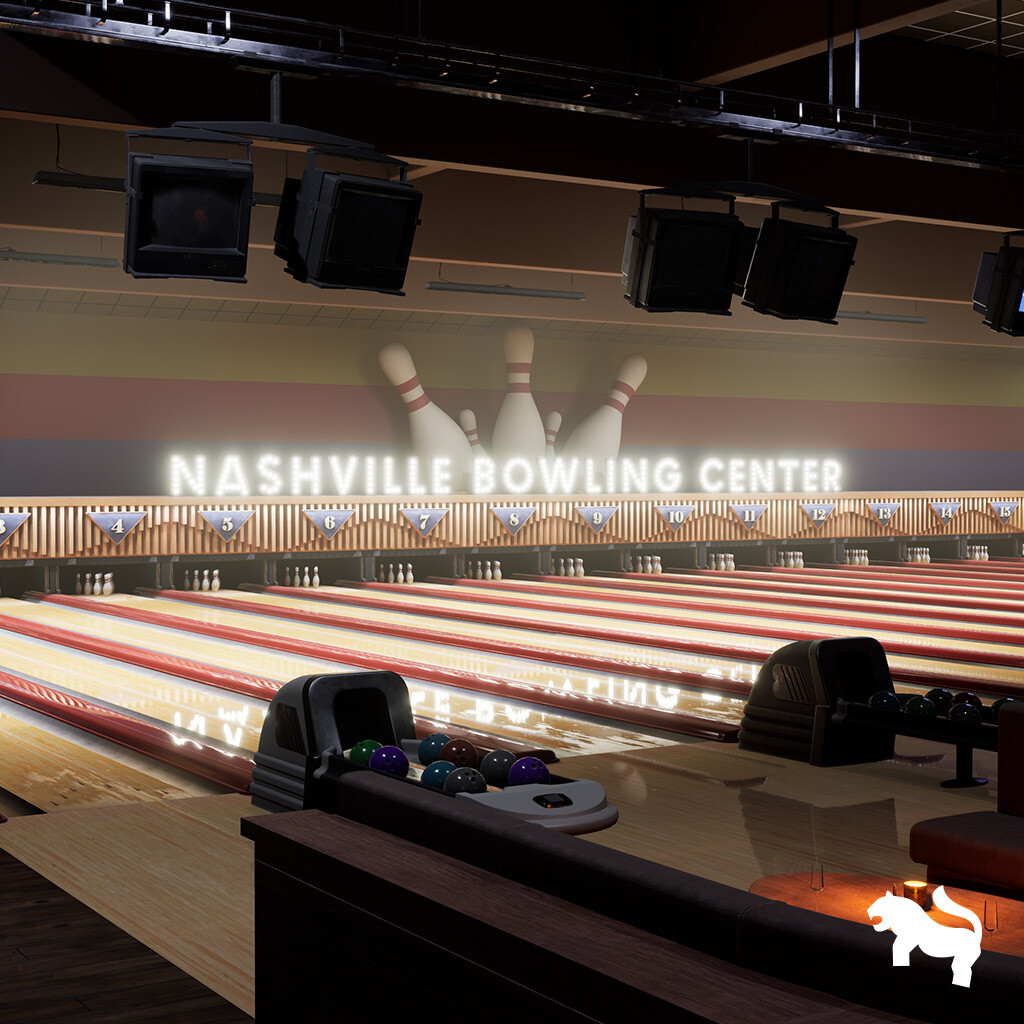 ArtStation - Bowling Alley | UE5
