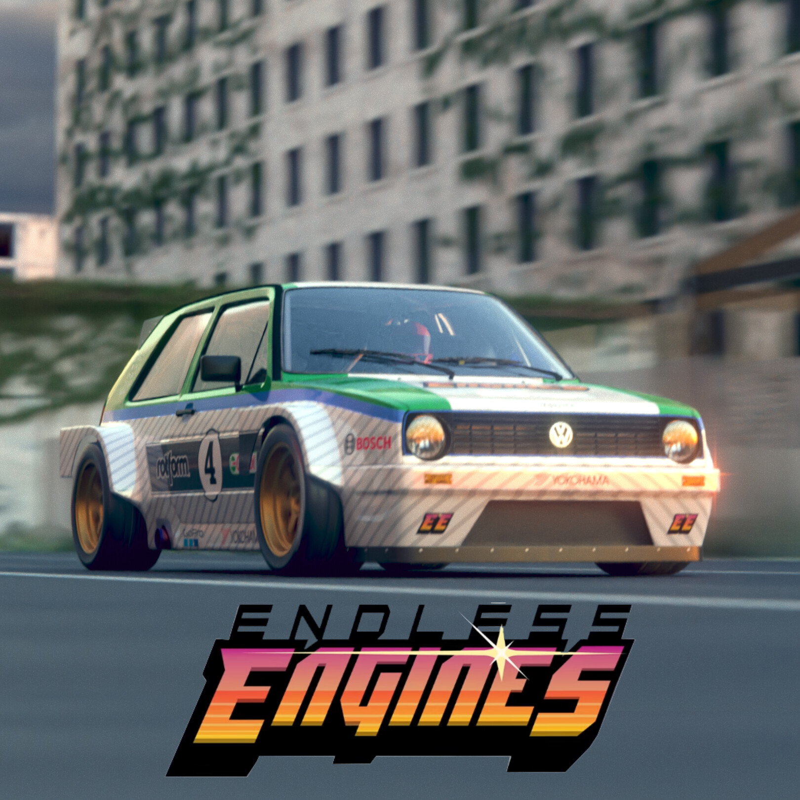 ArtStation - Endless Engines Challenge - Ghost Town