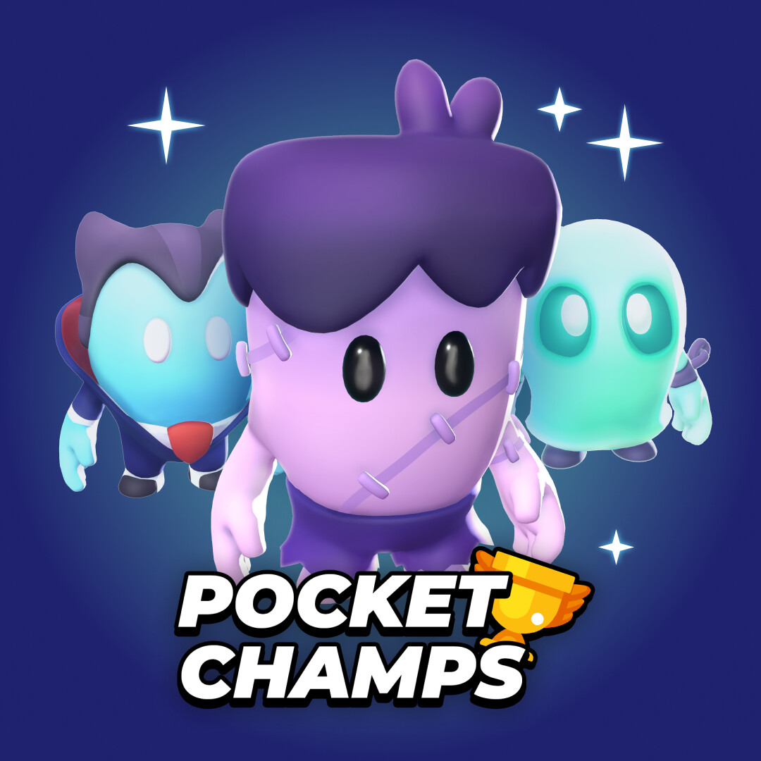 ArtStation - Pocket Champs - Spooky skins 2022