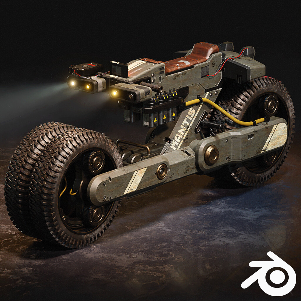 ArtStation - Mantis Motorcycle