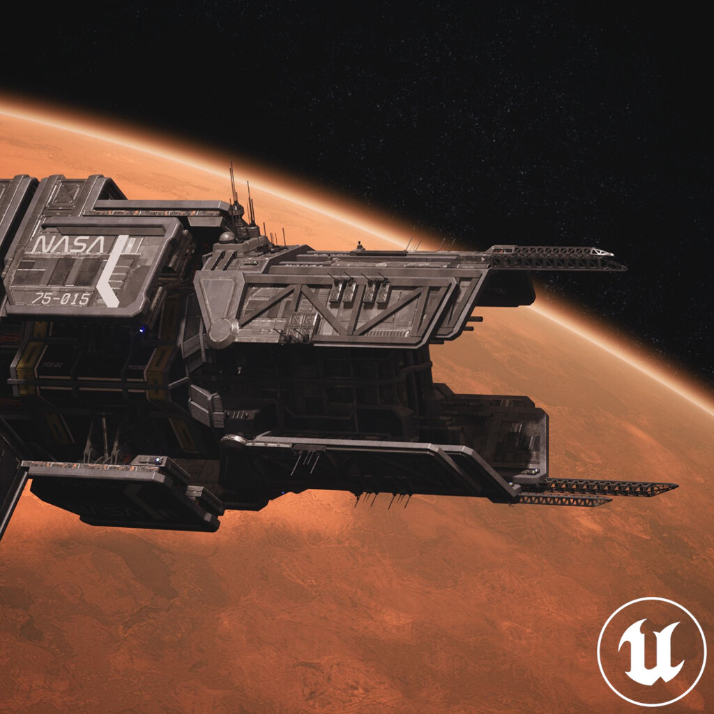 ArtStation - Nasa Interplanetary Cruiser