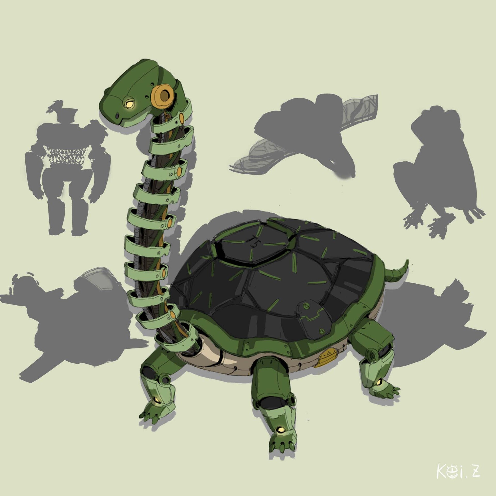 ArtStation - Some Vehicle/Mech designs