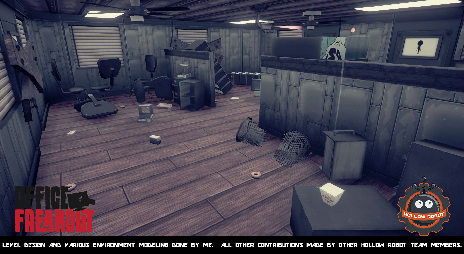 ArtStation - Office Freakout (Lead Level Design/Environment Modeling ...