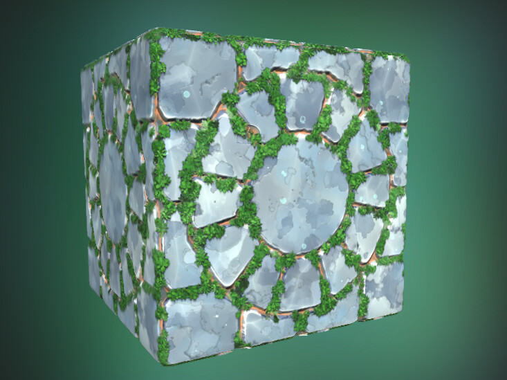 ArtStation - Ghibli Style Stone