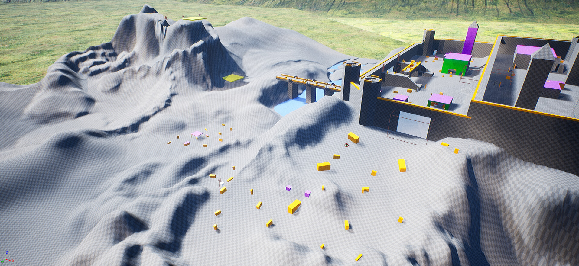 ArtStation - Unreal Engine Open World Shooter Game Level