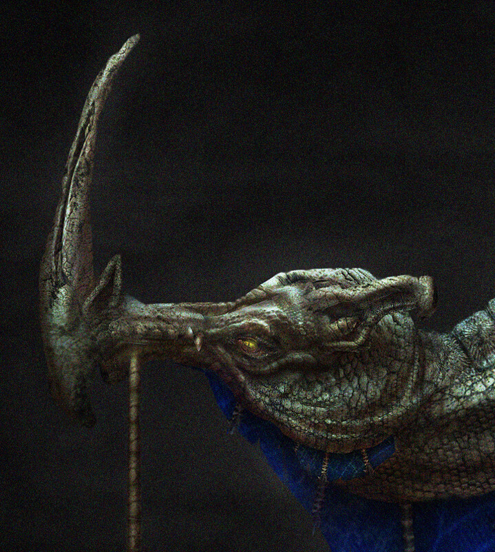 ArtStation - Cave Wyrm Design