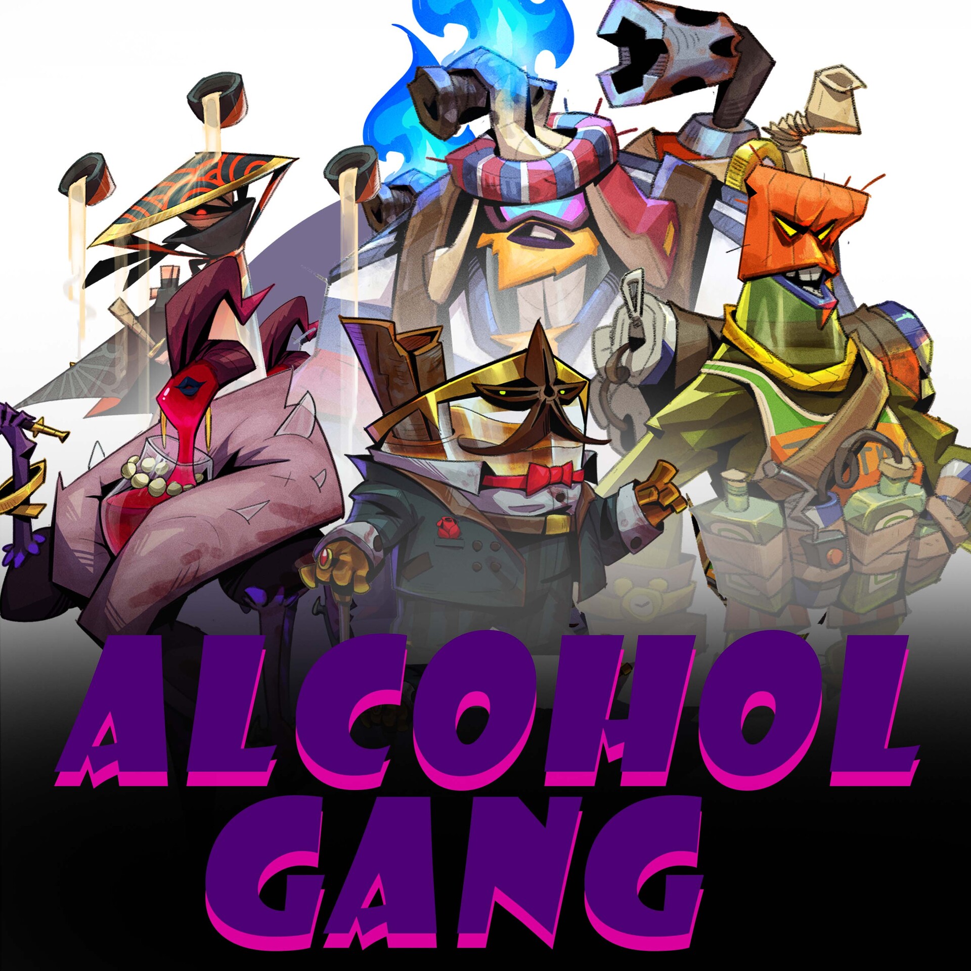ArtStation - Portfolio-Alcohol Gang