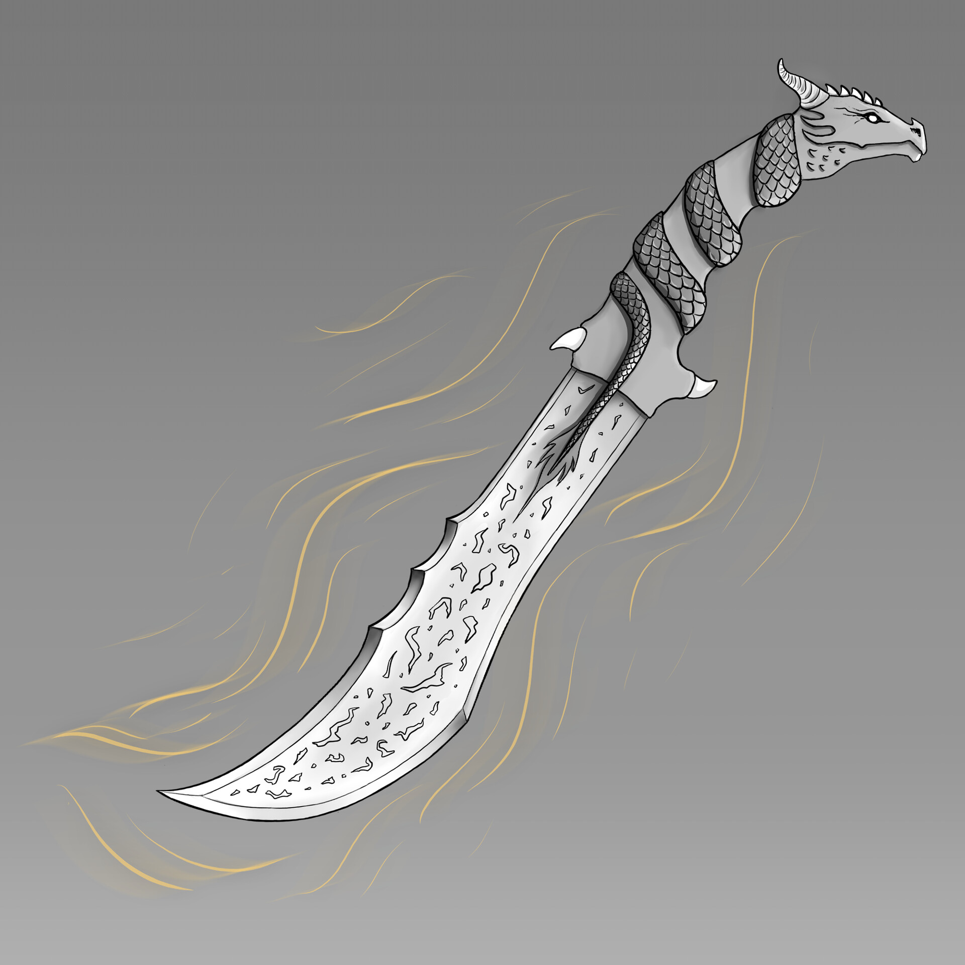 ArtStation - Dragon Dagger