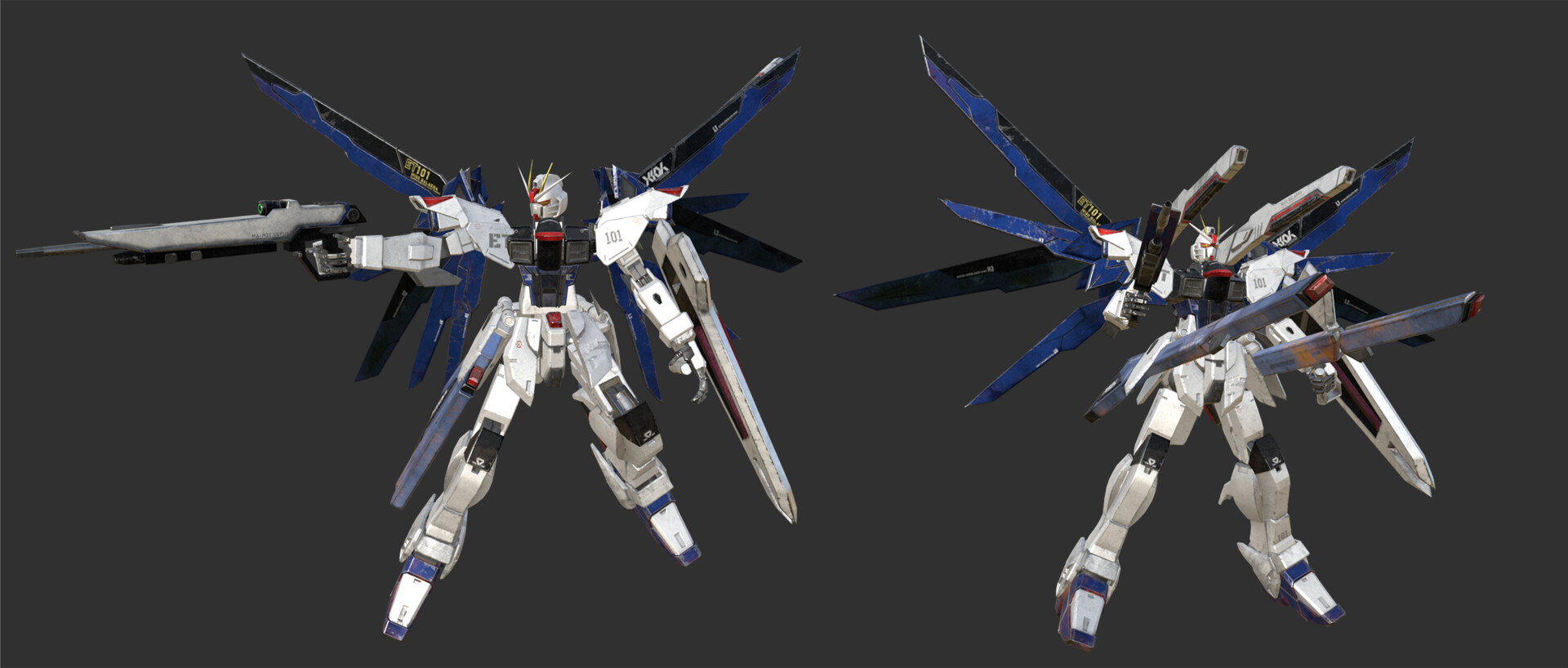 ArtStation - [ZGMF-X10A] Freedom Gundam