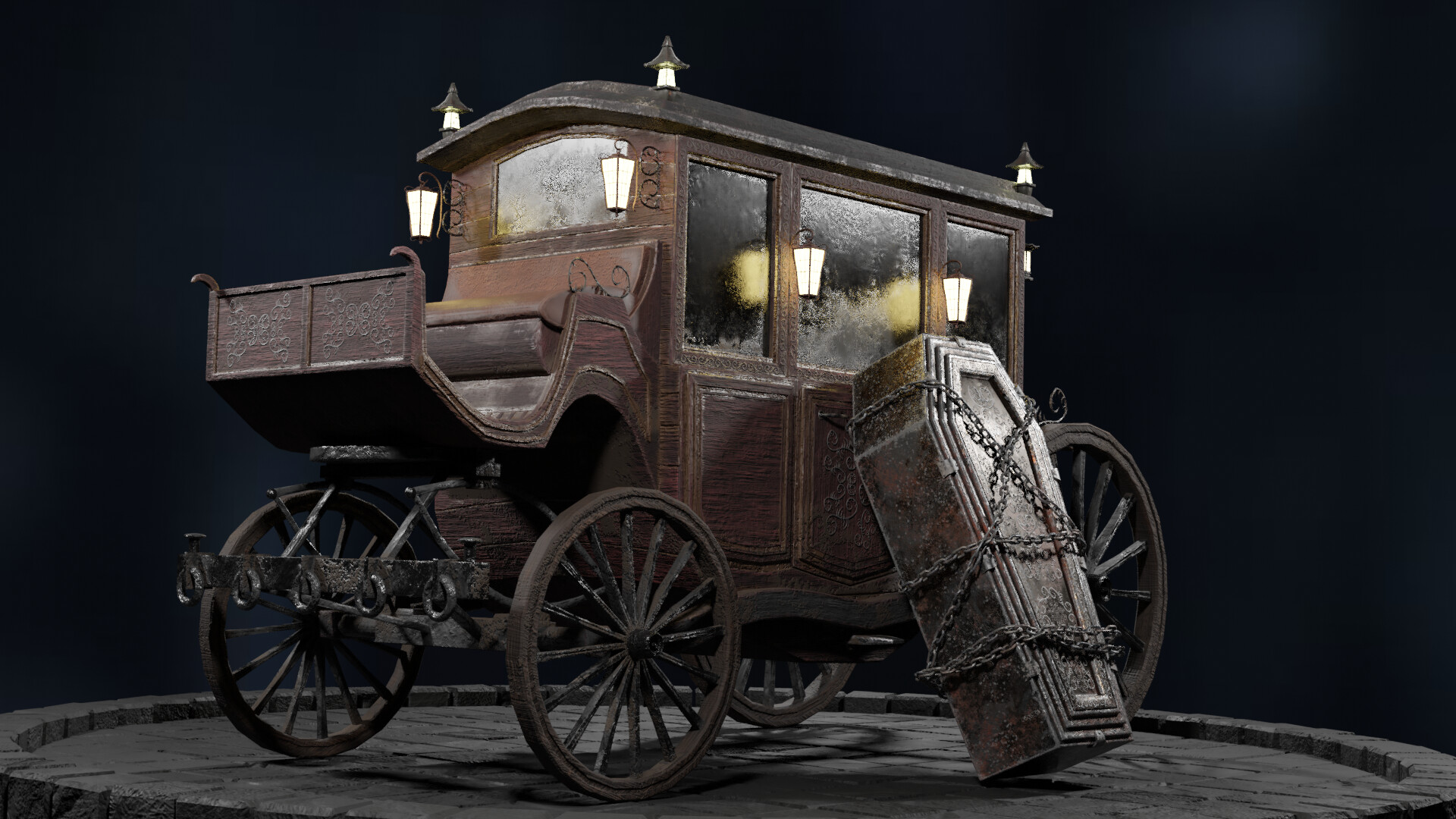 ArtStation - Bloodborne Hearse