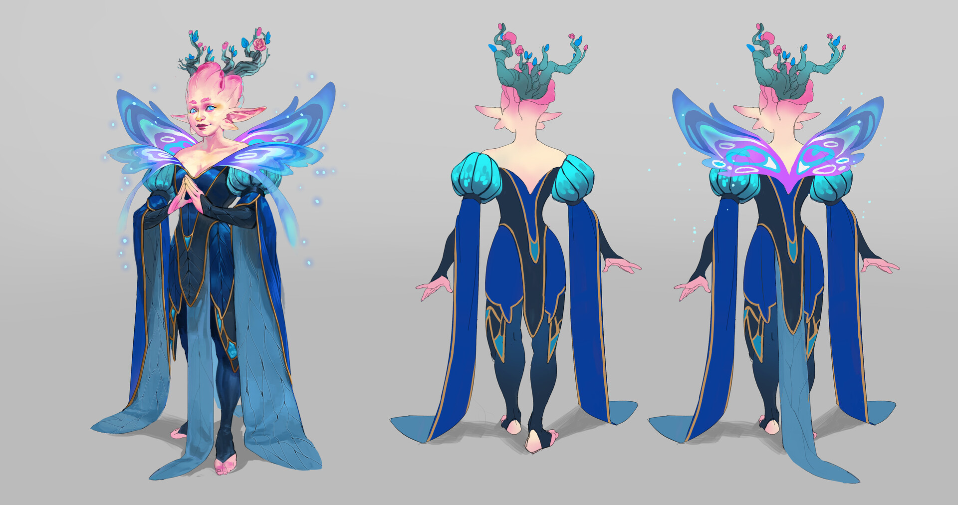 ArtStation - World of Warcraft: Spring Princess Fancharacter